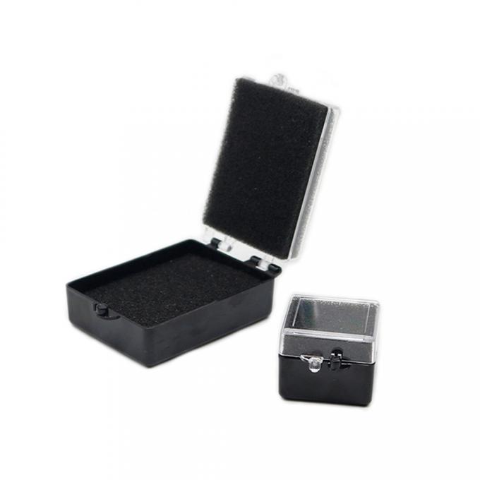 1 Inch Rigid Dental Crown Box , Plastic Denture Box With Foam