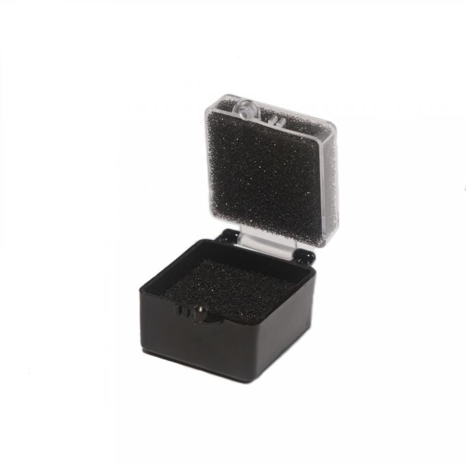 1 Inch Rigid Dental Crown Box , Plastic Denture Box With Foam